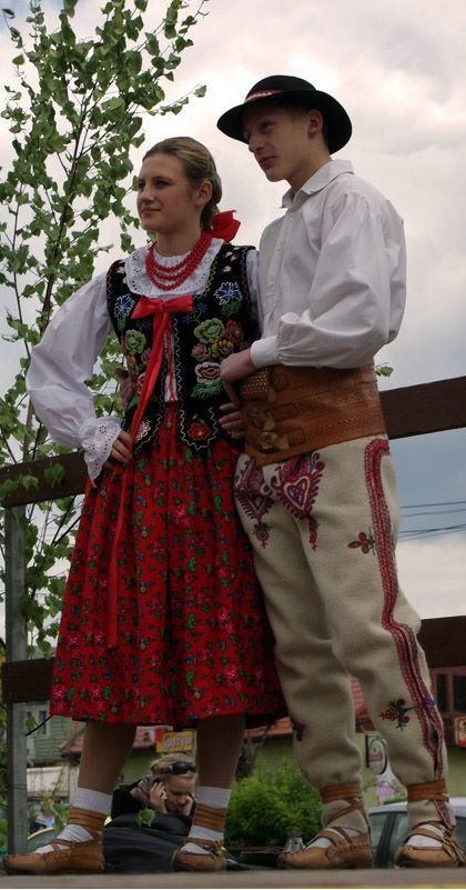 Strój Górali Łąckich - opis, zdjęcia, ciekawostki